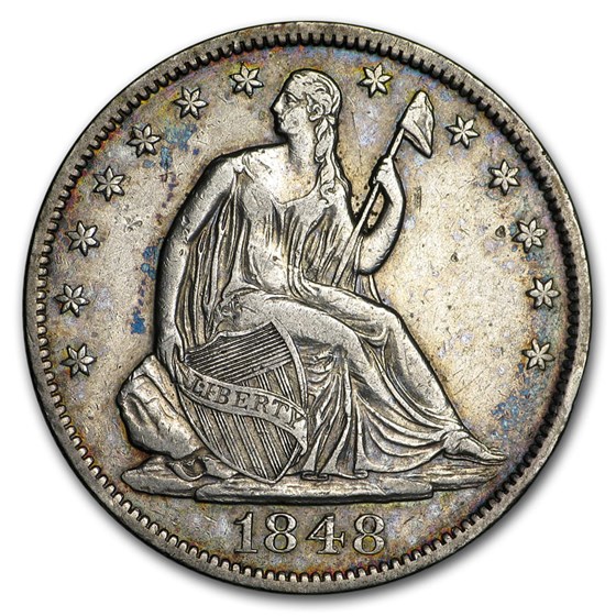 Buy 1848-O Liberty Seated Half Dollar XF | APMEX
