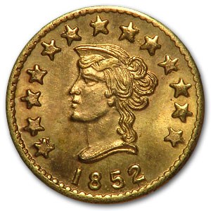 Buy 1849 to 1859 Round Liberty California Gold Token (Replica) | APMEX