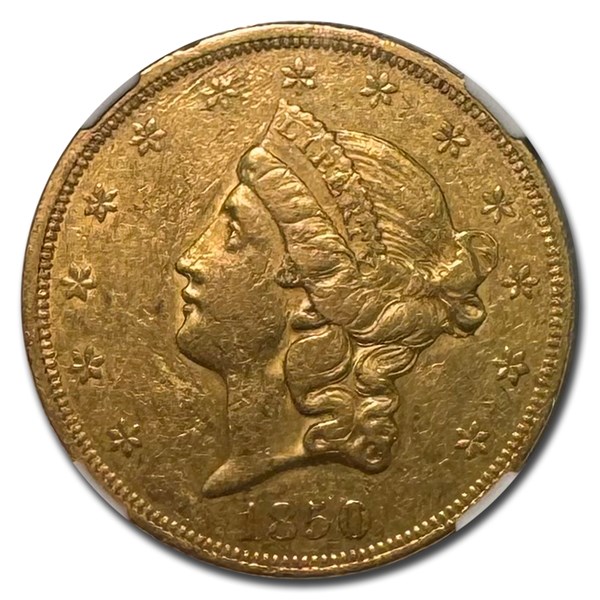 1850 (None) Phil Liberty Head Double Eagle Value - APMEX