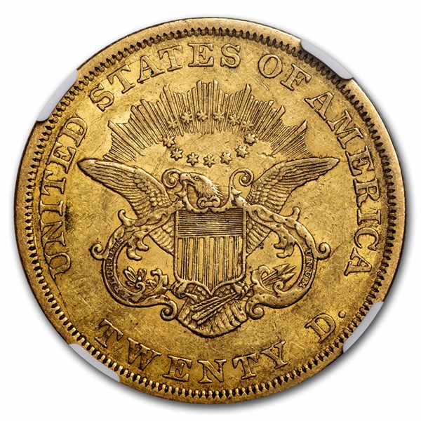 1850 (None) Phil Liberty Head Double Eagle Value - APMEX