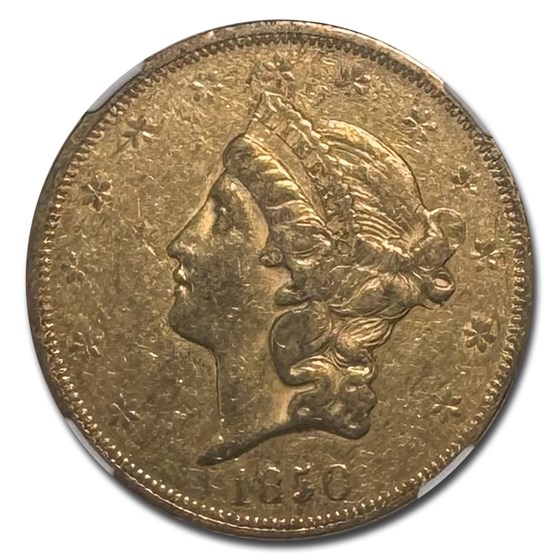 Buy 1850 $20 Liberty Gold Double Eagle XF-45 NGC | APMEX