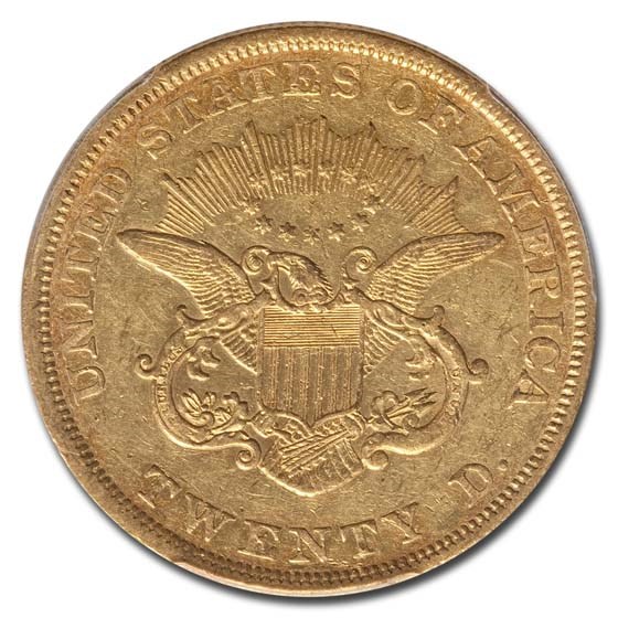 Buy 1850 $20 Liberty Gold Double Eagle XF-45 PCGS CAC | APMEX