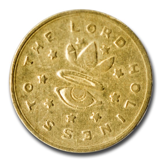 Buy 1850 $5 Mormon Gold AU-53 NGC | APMEX