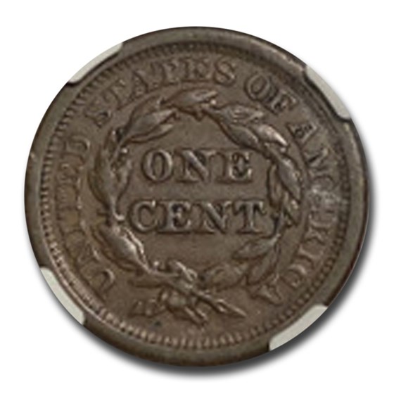 Buy 1850 Large Cent AU-50 NGC (Brown) | APMEX