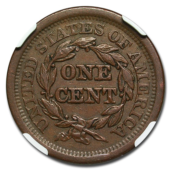 Buy 1850 Large Cent AU-55 NGC | APMEX