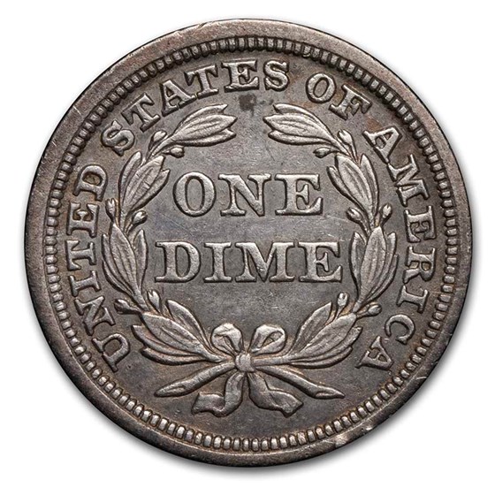 Buy 1850 Liberty Seated Dime XF | APMEX