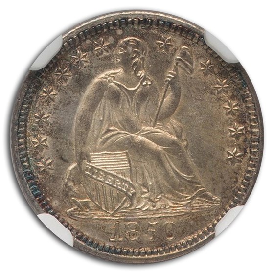 Buy 1850 Liberty Seated Half Dime MS-67 NGC | APMEX