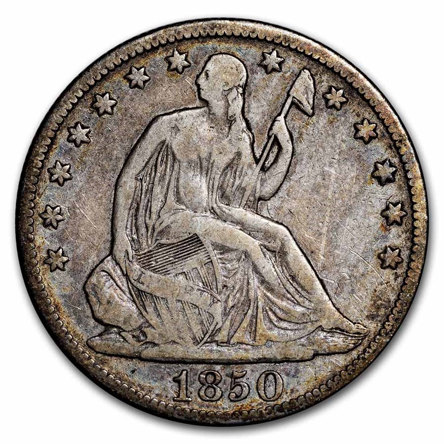 Buy 1850-O Liberty Seated Half Dollar Fine | APMEX