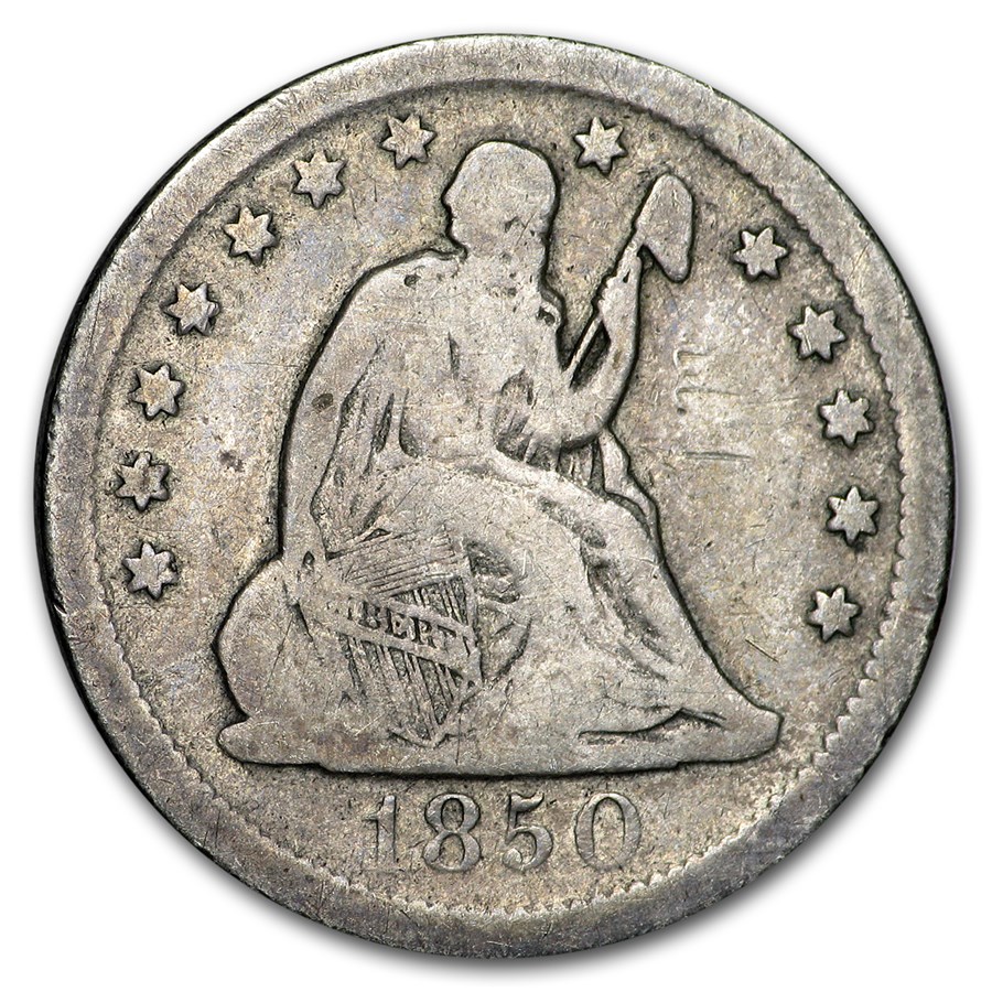 Buy 1850-O Liberty Seated Quarter VG | APMEX
