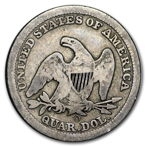 Buy 1850-O Liberty Seated Quarter VG | APMEX