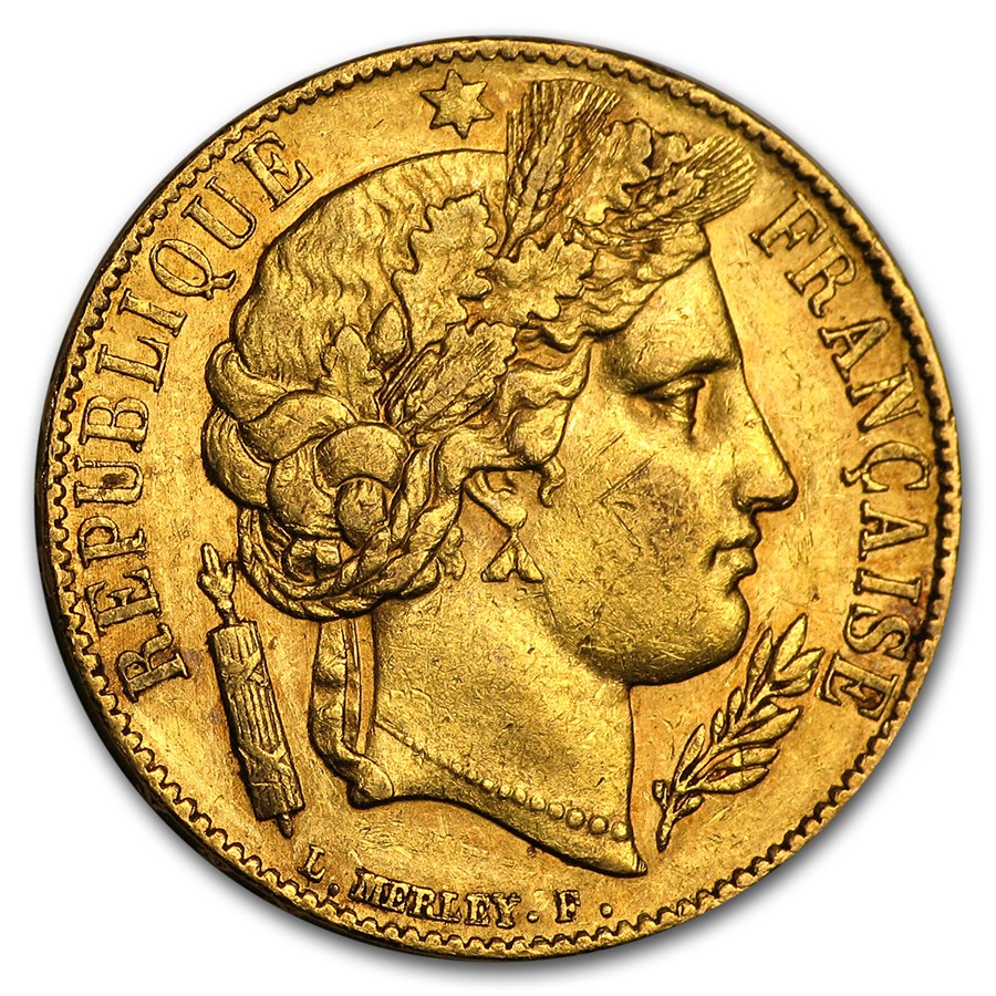 Buy 1851-A France Gold 20 Francs BU | APMEX