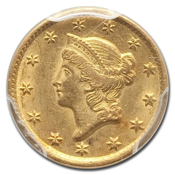 Buy 1851-C $1 Liberty Head Gold MS-61 PCGS | APMEX