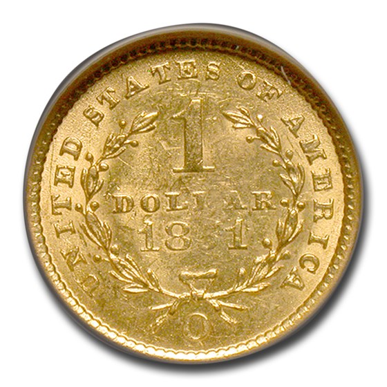 Buy 1851-O $1 Liberty Head Gold Dollar MS-63 NGC | APMEX