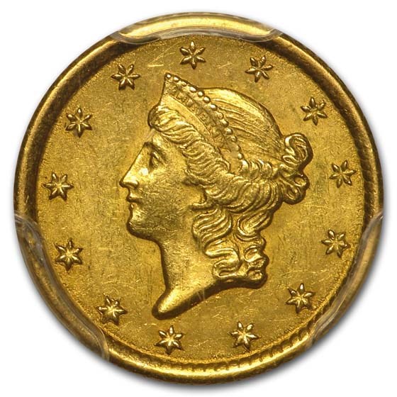 Buy 1851-O $1 Liberty Head Gold MS-61 PCGS | APMEX