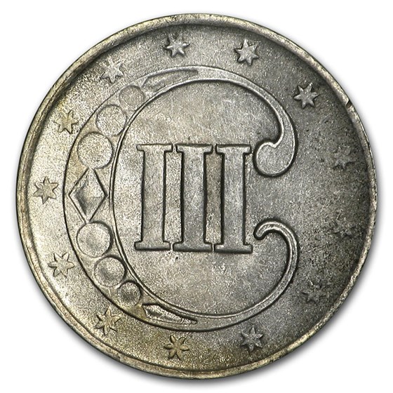 Buy 1851 Three Cent Silver BU | APMEX