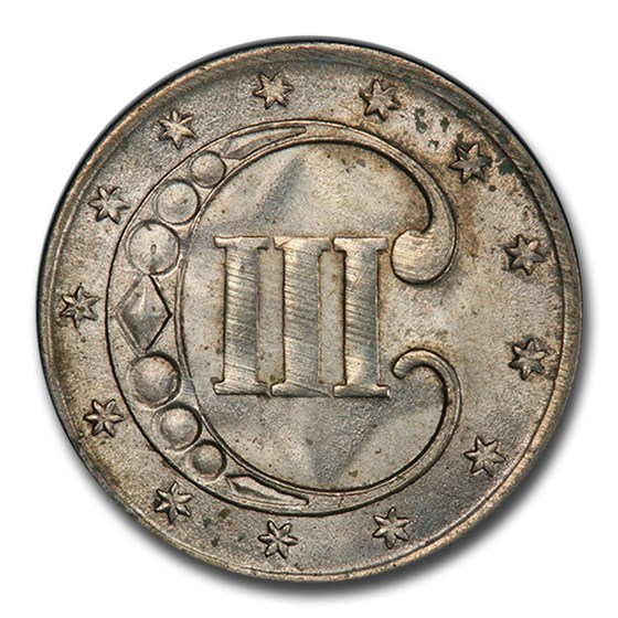 Buy 1851 Three Cent Silver MS-65 PCGS | APMEX