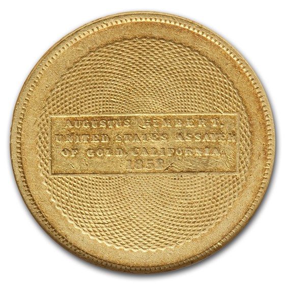 Buy 1852/1 $20 Humbert Gold Ingot U.S. Assay Office AU-53 NGC | APMEX
