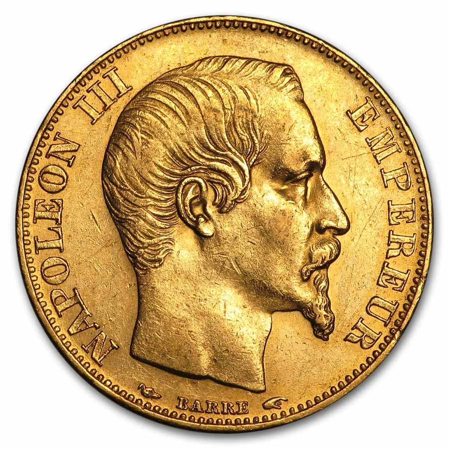 Buy 1852-1860 France Gold 20 Francs Napoleon III BU | APMEX