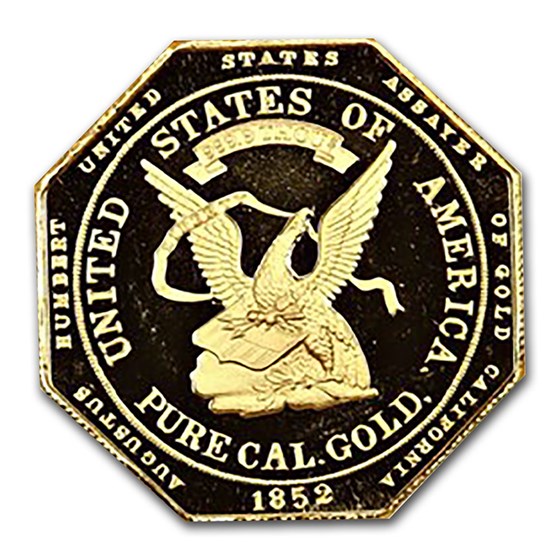 Buy 1852 $50 Gold Humbert Commemorative PF-69 NGC (Restrike) | APMEX