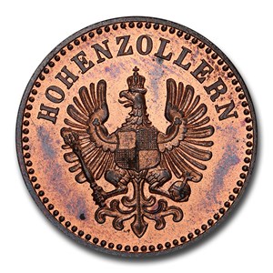 Buy 1852-A Germany Kreuzer Wilhelm IV PR-65 PCGS (Red/Brown) | APMEX