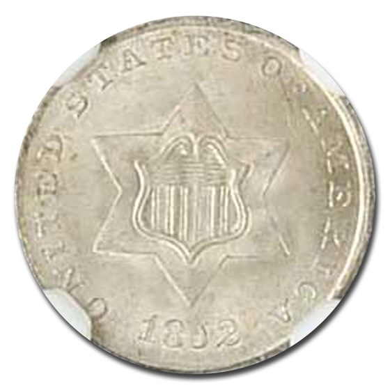 Buy 1852 Three Cent Silver MS-67 NGC | APMEX