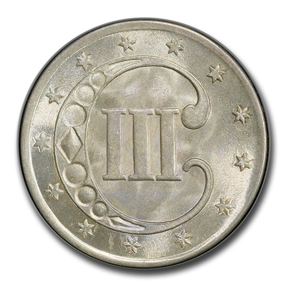 Buy 1852 Three Cent Silver MS-67 PCGS | APMEX