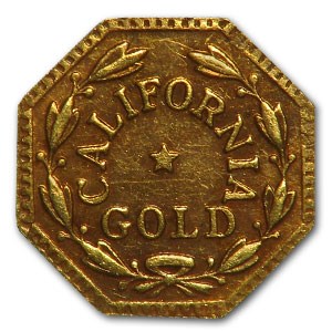 Buy 1852 to 1876 California Gold Replica Token Octagonal Liberty | APMEX