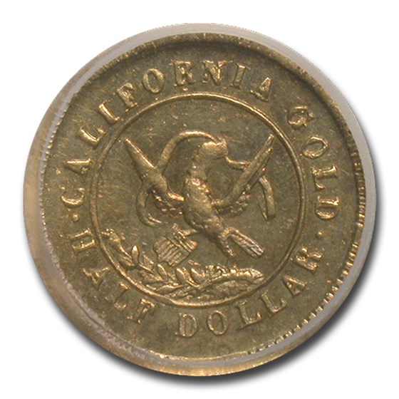 Buy 1853 Arms of California Fractional Gold MS-64 PCGS (BG-435) | APMEX