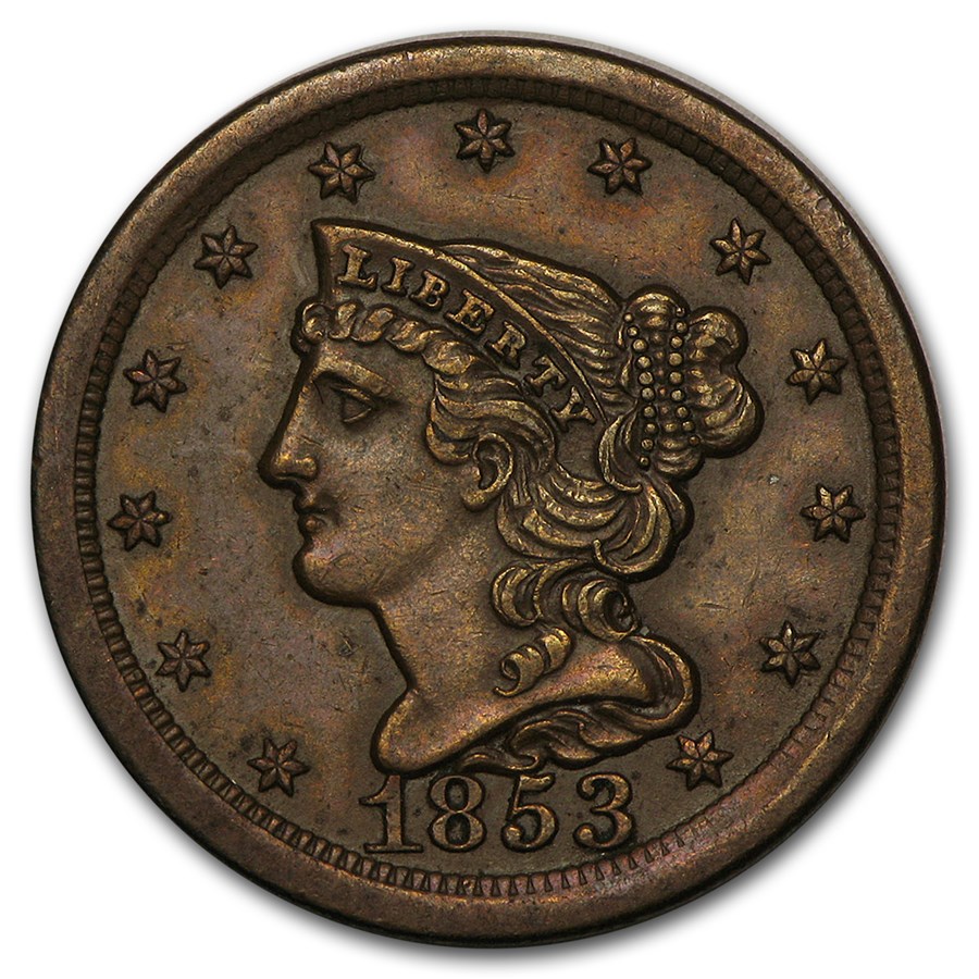 Buy 1853 Half Cent AU APMEX buy-1853-half-cent-au-apmex