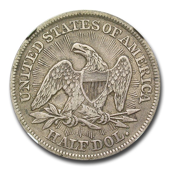 Buy 1853 Liberty Seated Half Dollar XF-45 NGC (Arrows & Rays) | APMEX