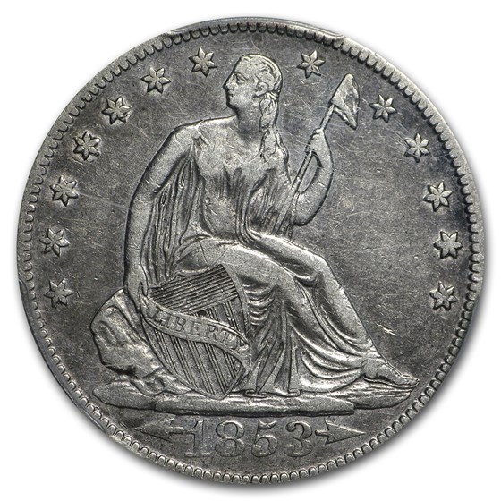Buy 1853-O Liberty Seated Half Dollar VF-35 PCGS | APMEX