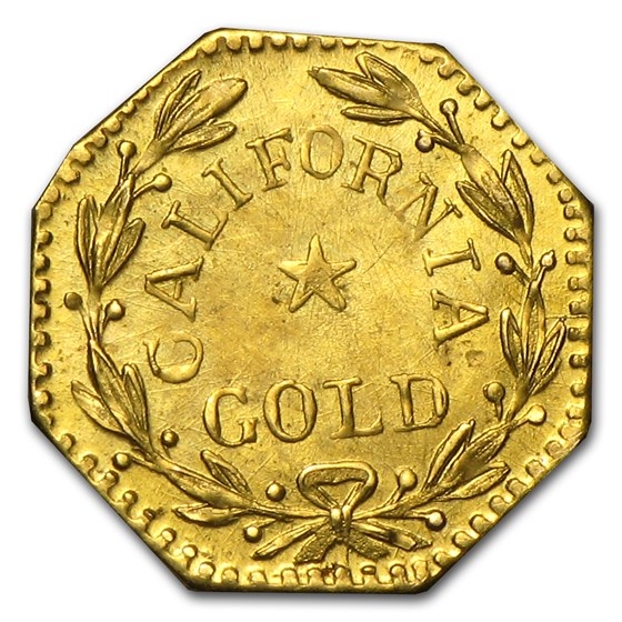 Buy 1854 Indian Octagonal Gold Token MS-62 | APMEX