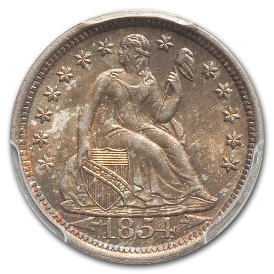 Buy 1854-O Liberty Seated Dime MS-66 PCGS (Arrows) | APMEX