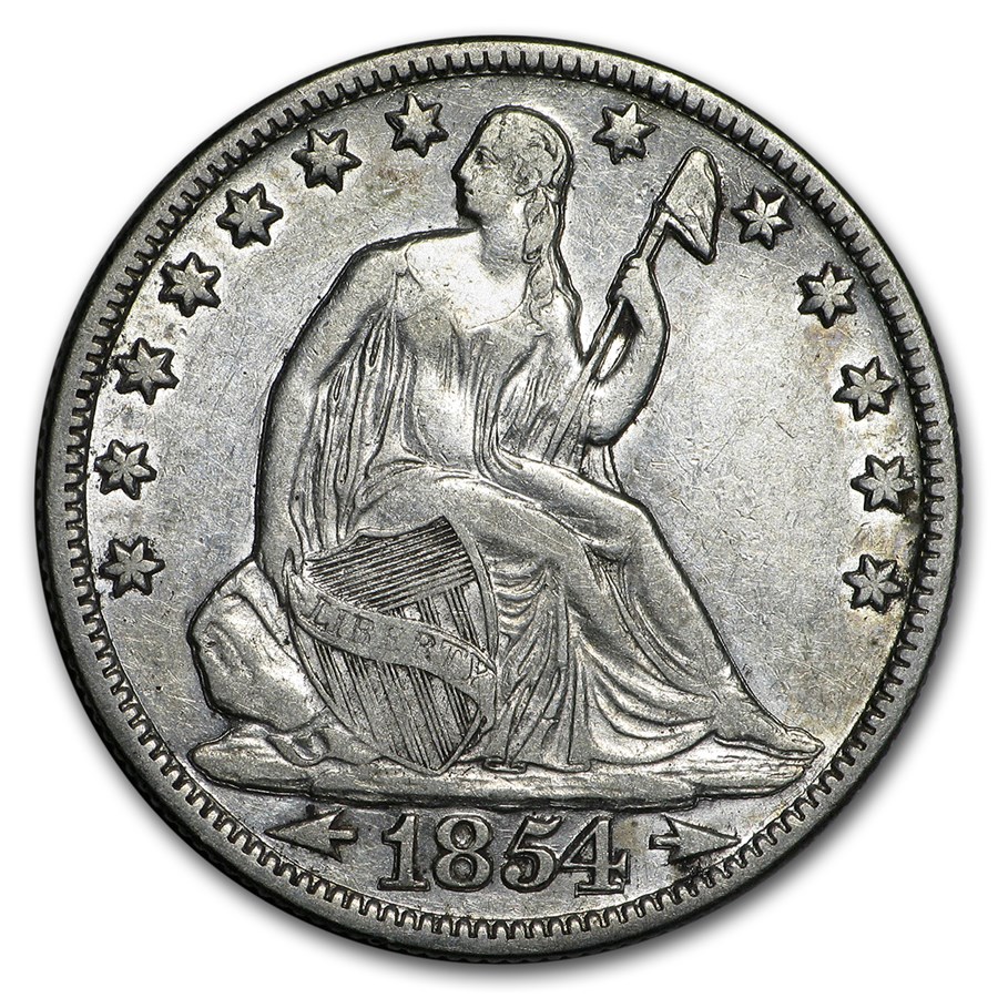 Buy 1854-O Liberty Seated Half Dollar XF-45 | APMEX