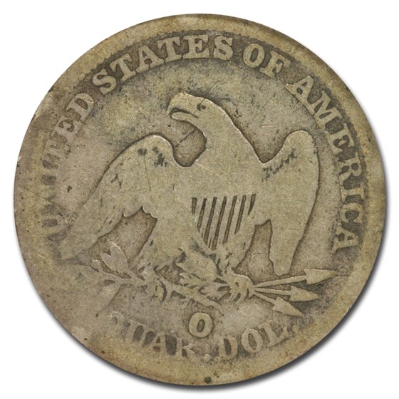 Buy 1854-O Liberty Seated Quarter Good-6 NGC (Huge O) | APMEX