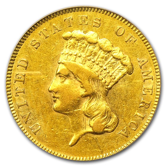 Buy 1855 $3 Gold Princess XF-45 PCGS | APMEX