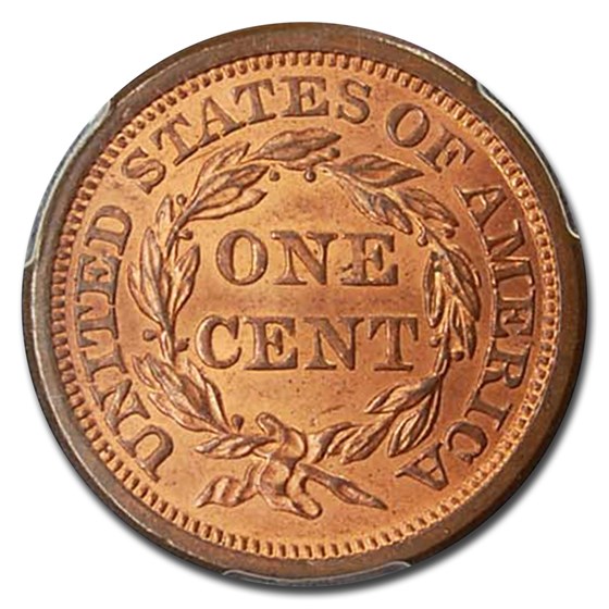 Buy 1855 Large Cent MS-64 PCGS (Red) | APMEX