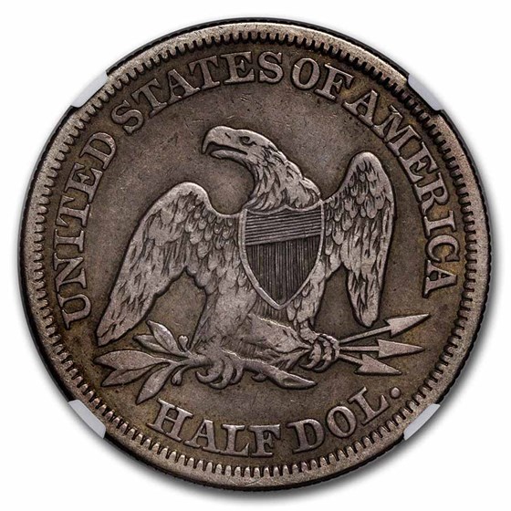 Buy 1855 Liberty Seated Half Dollar VF-30 NGC (Arrows) | APMEX