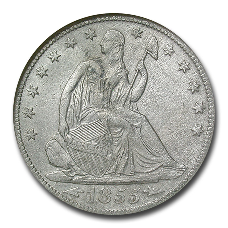 Buy 1855-O Liberty Seated Half Dollar SS-Republic Shipwreck NGC | APMEX