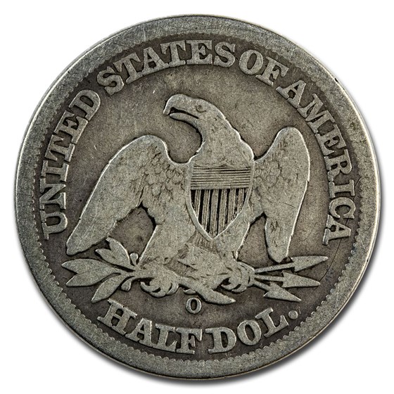 Buy 1855-O Liberty Seated Half Dollar w/Arrows AG | APMEX