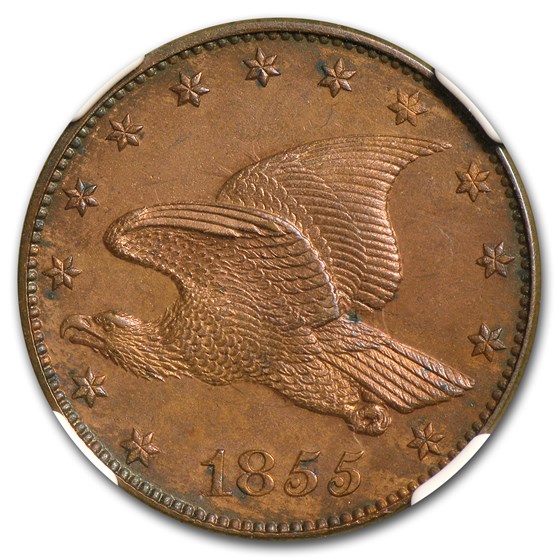 Buy 1855 Pattern Cent Proof Details NGC (Judd-168 R-4) | APMEX