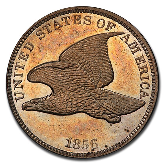Buy 1856 Flying Eagle Cent PR-63+ Cameo PCGS CAC | APMEX