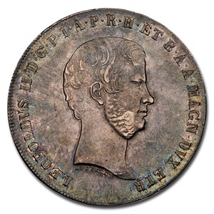 Buy 1856 Italy Silver 4 Fiorini Leopold II MS-62 NGC | APMEX