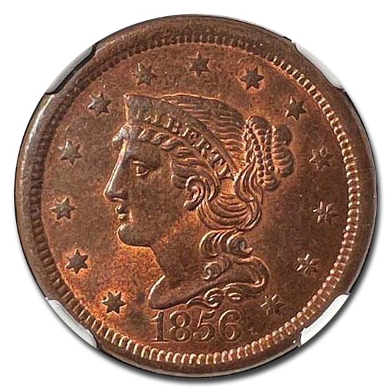 Buy 1856 Large Cent MS-65 Red/Brown | APMEX
