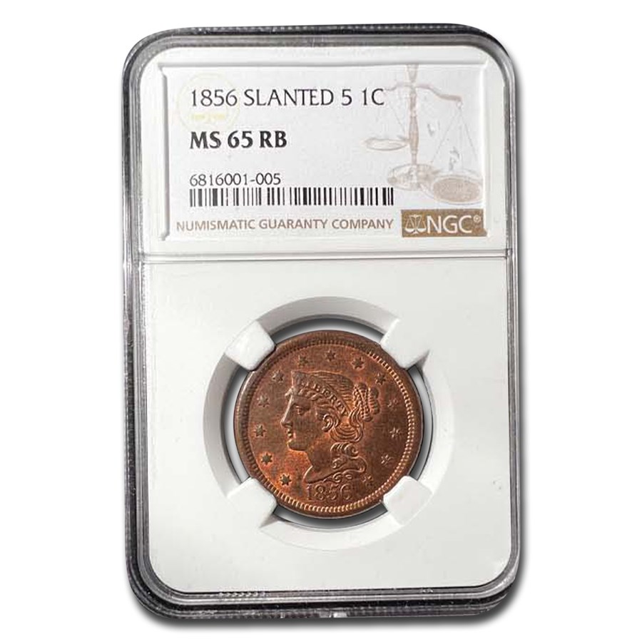 Buy 1856 Large Cent MS-65 Red/Brown | APMEX
