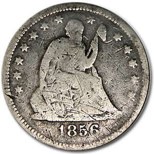Buy 1856 Liberty Seated Quarter VG (Details) | APMEX