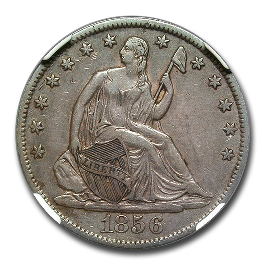 Buy 1856-O Liberty Seated Half Dollar AU-50 NGC | APMEX Buy 1856-O Liberty Seated Half Dollar AU-50 NGC | APMEX
