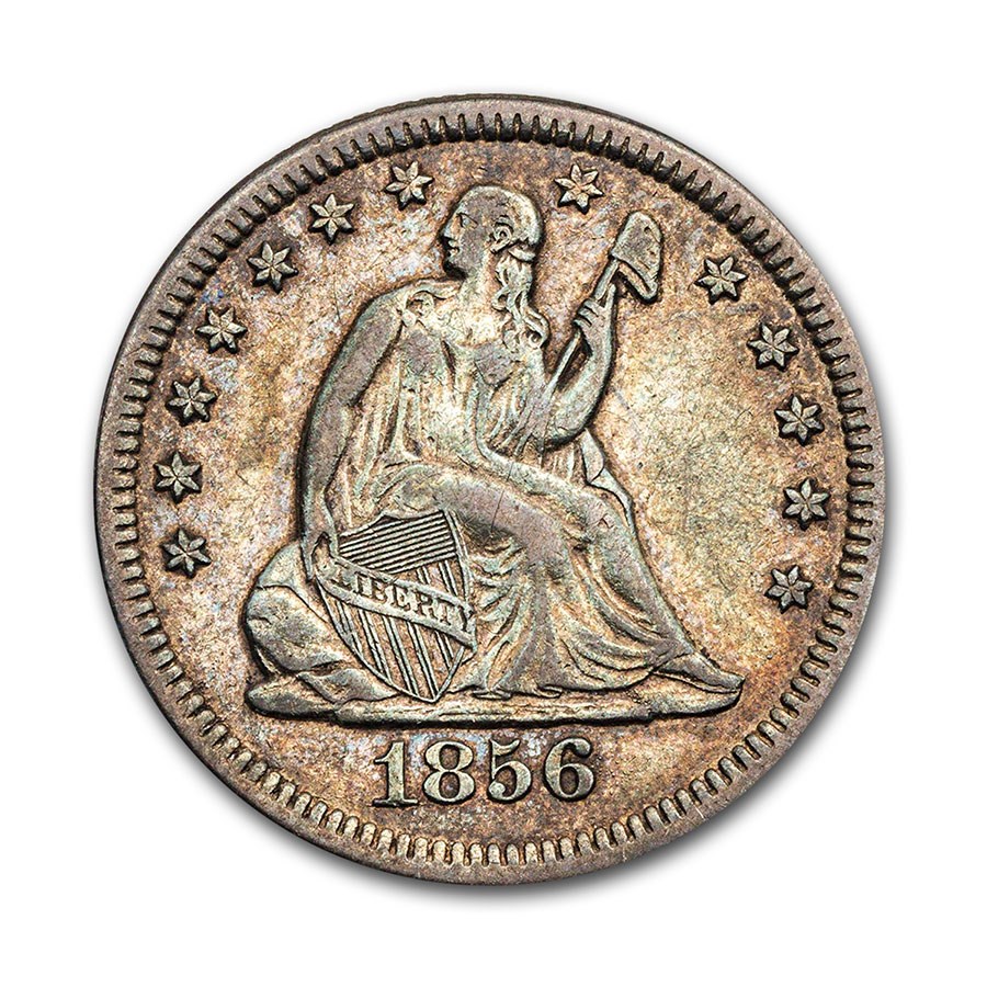 Buy 1856-O Liberty Seated Quarter XF (Details) | APMEX