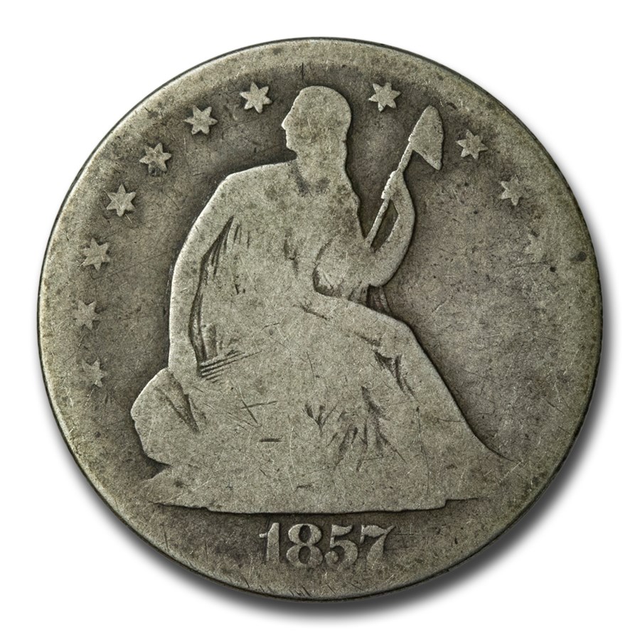 Buy 1857-O Liberty Seated Half Dollar VG | APMEX