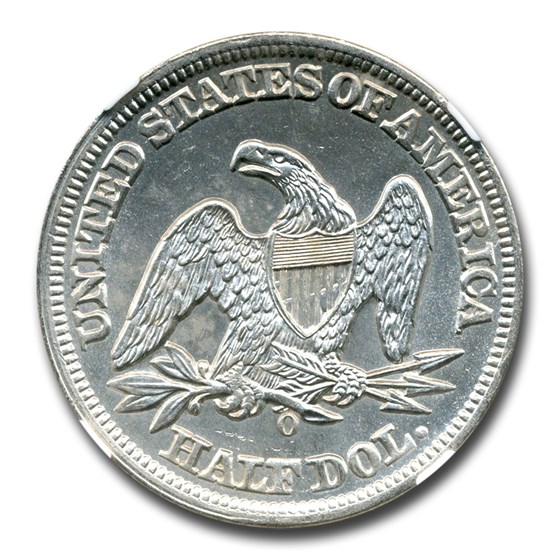 Buy 1858-O Liberty Seated Half Dollar MS-61 NGC (SS Republic) | APMEX